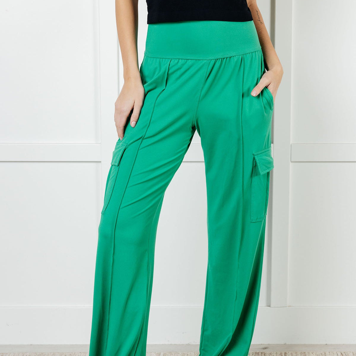 Rae Mode Race to Relax Cargo Pants in Emerald Green – Ruby Idol Apparel